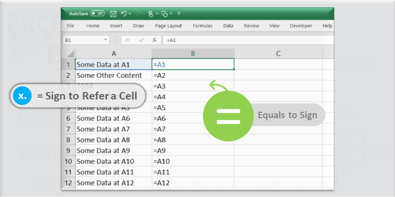 Show Cell In Excel