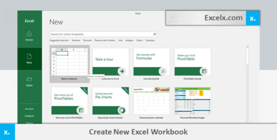 Open Existing Workbook - Excel