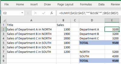 Excel If Cell Contains Text
