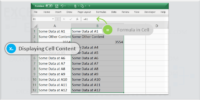 Display Cell Contents in Another Cell in Excel | Excelx.com