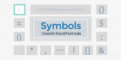 The Ultimate Guide to All Excel Formula Symbols & Operators (2025) - Excel