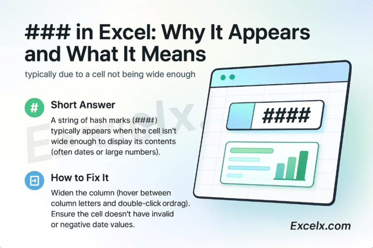 The Ultimate Guide to All Excel Formula Symbols & Operators (2025 ...