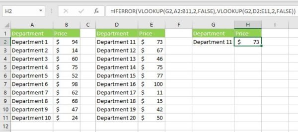 IFERROR Function in Excel