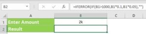 IFERROR Function in Excel