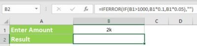IFERROR Function in Excel