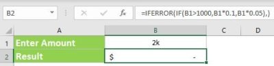 IFERROR Function in Excel