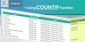 If Cell Contains Specific Text Then Return Value | Excelx.com