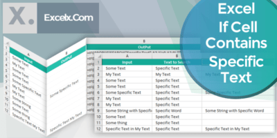 If Cell Contains Specific Text Then Return Value | Excelx.com