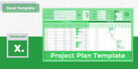 Excel Project Plan Template | Excelx.com