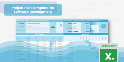 Excel Project Plan Template - Excel