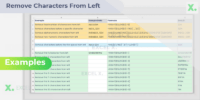 Excel Formula to Remove Characters From Left - Excel