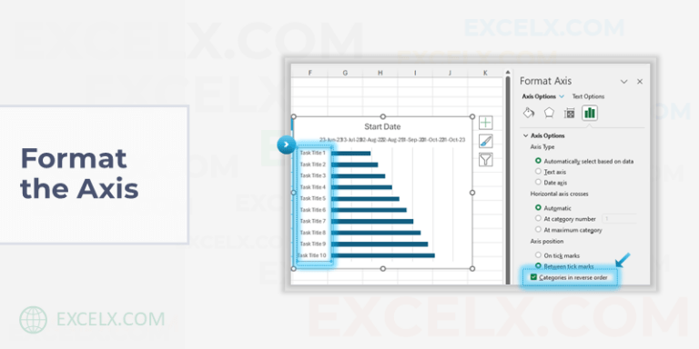 Gantt Chart Excel | Excelx.com