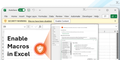 How to Enable Macros in Excel: VBA Guide for Safe Automation | Excelx.com