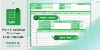 Work Breakdown Structure Template - Free Excel Download | Excelx.com