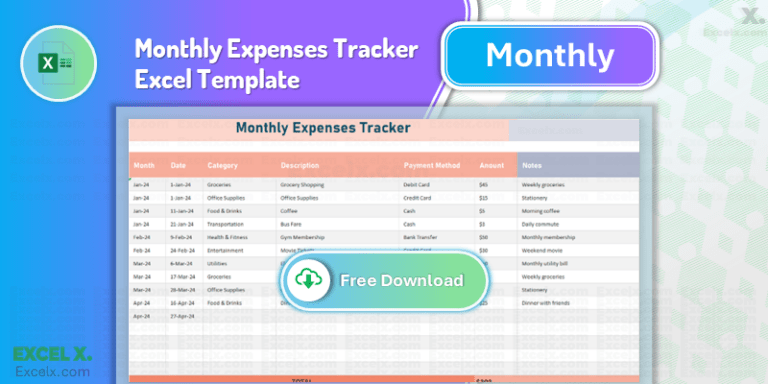 Top Income and Expense Tracking Excel Templates | Excelx.com