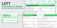 Excel LEFT Function - Extracting Leading Characters Made Simple - Excel