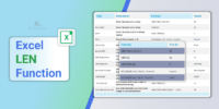 Excel LEN Function Explained: Counting Characters Made Simple - Excel