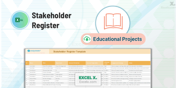 Top Stakeholder Register Templates (Free Download) | Excelx.com