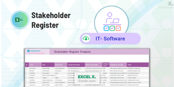 Top Stakeholder Register Templates (Free Download) | Excelx.com