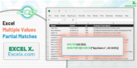 Mastering Excel Formula for Partial Matches Using VLOOKUP, XLOOKUP, IF, FILTER - Excel