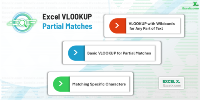 Mastering Excel Formula for Partial Matches Using VLOOKUP, XLOOKUP, IF ...