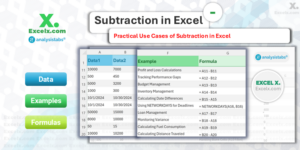 How to Subtract in Excel: Step-by-Step Guide with Examples - Excel