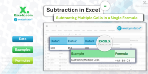 How to Subtract in Excel: Step-by-Step Guide with Examples - Excel