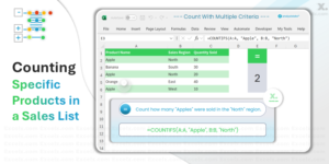 Mastering the Excel COUNTIFS Function: Comprehensive Guide, Tips, and ...