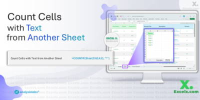 Count Cells with Text in Excel: Top Functions and Formulas - Excel