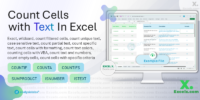 Count Cells with Text in Excel: Top Functions and Formulas - Excel