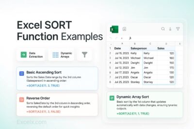 Mastering the Excel SORT Function: The Ultimate Guide - Excel