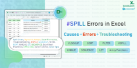Spill Error in Excel: Causes, Errors, and Troubleshooting - Excel