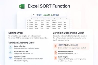 Mastering the Excel SORT Function: The Ultimate Guide - Excel