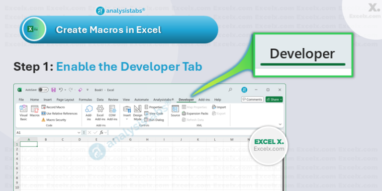 How To Create Macros In Excel A Step By Step Guide To Automating Tasks Excel