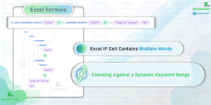 Excel IF Cell Contains Multiple Words: AND Logic Formulas | Excelx.com