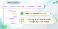 Excel IF Cell Contains Multiple Words: AND Logic Formulas | Excelx.com